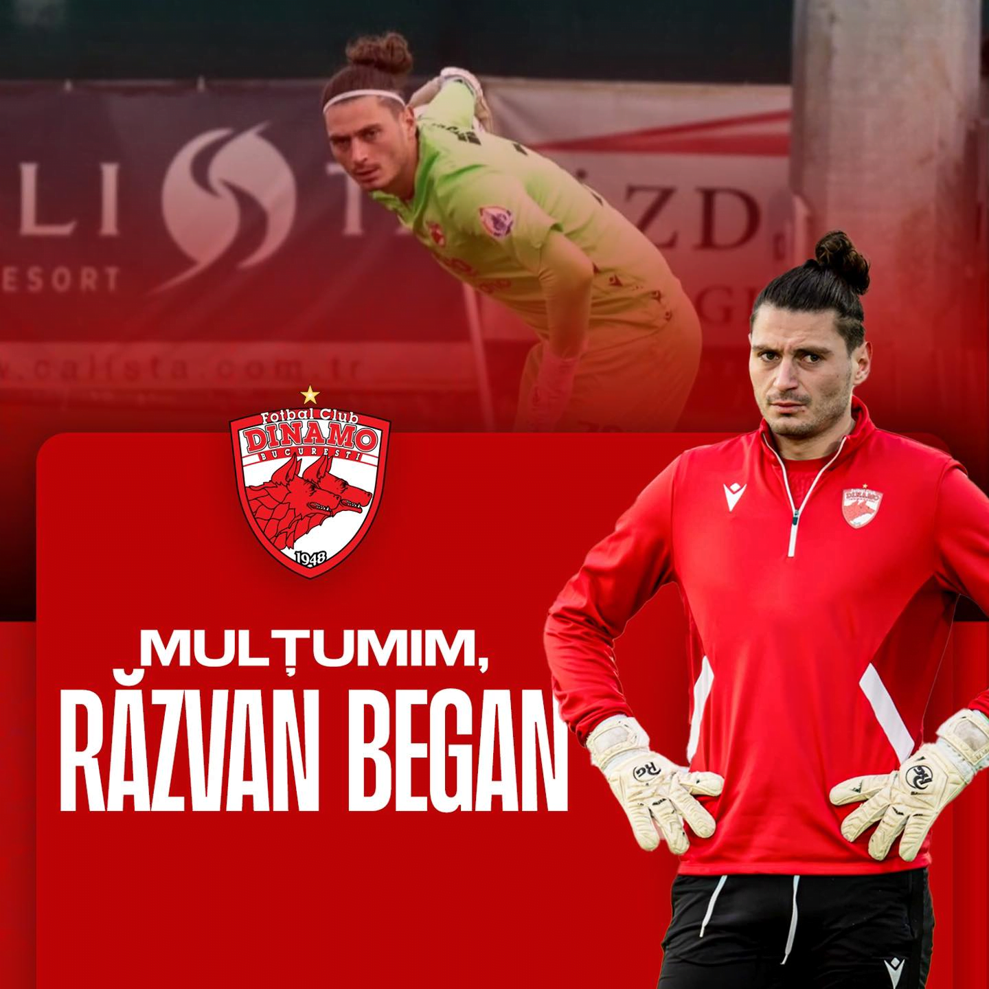 Mulțumim, Răzvan BEGAN! – FC Dinamo 1948 București